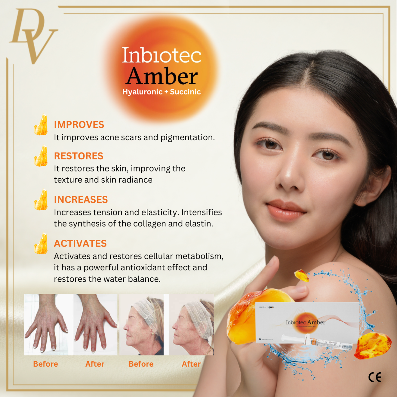 Inbiotec Amber Skin Booster - Da Vinci Clinic